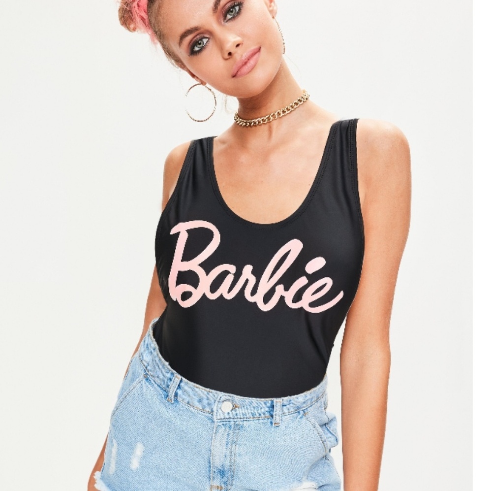 Barbie Misguided One Piece Swimsuit - Gem